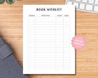 Reading Log Printable Reading Challenge Reading Tracker Book Review ...