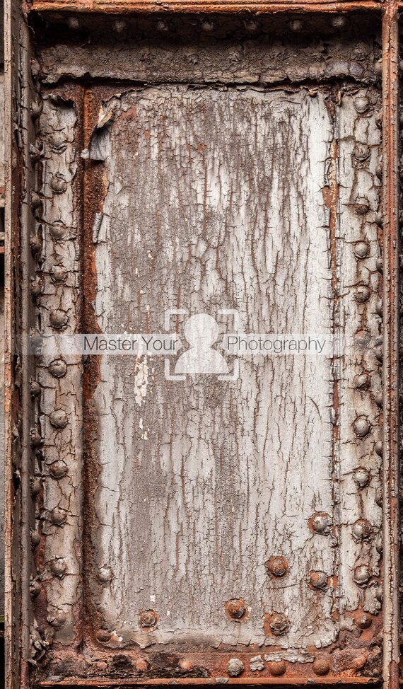 Photograph of a Rusted Steel Panel. for Use as a Photoshop - Etsy