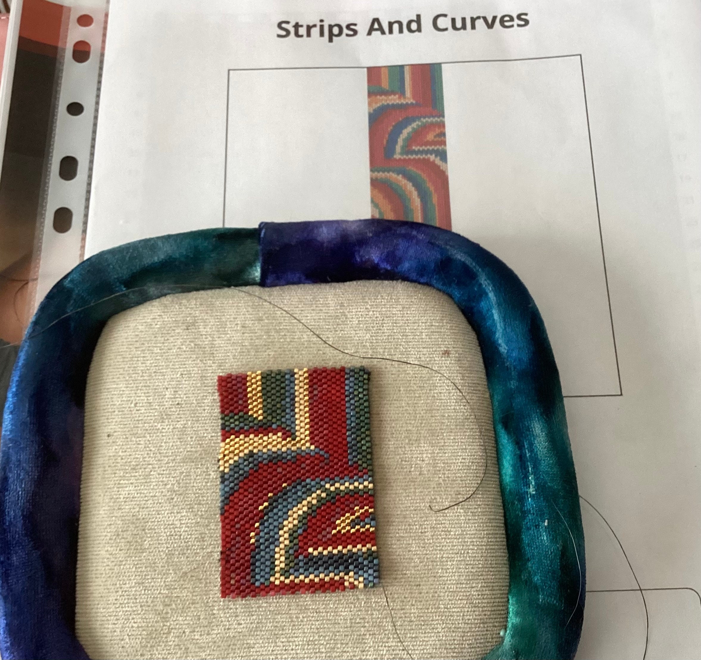 Geometric Bracelet Peyote Word Chart Beadweaving Peyote Tutorial - Etsy