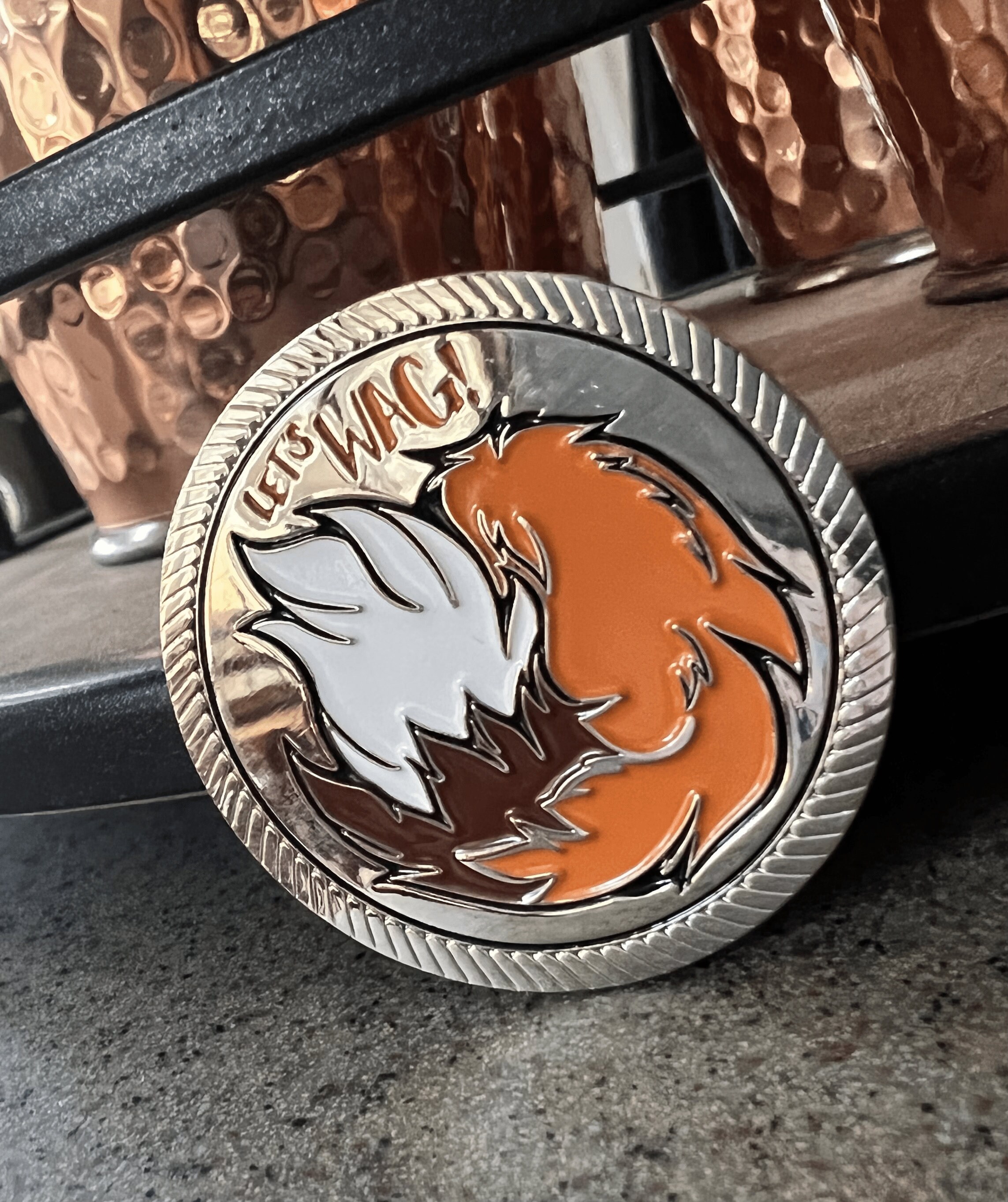 Maws and Tail Furry Challenge Coin - Etsy