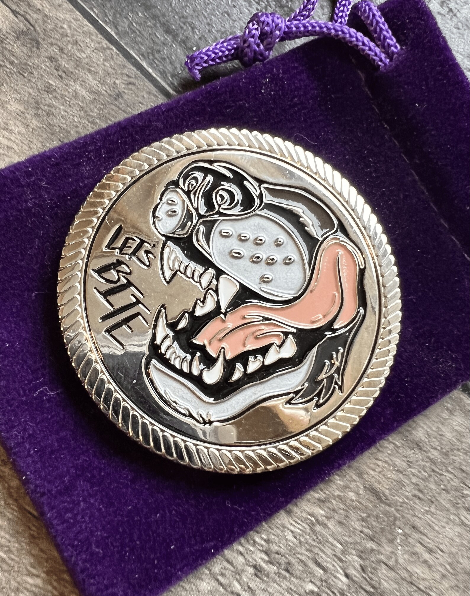 Maws and Tail Furry Challenge Coin - Etsy