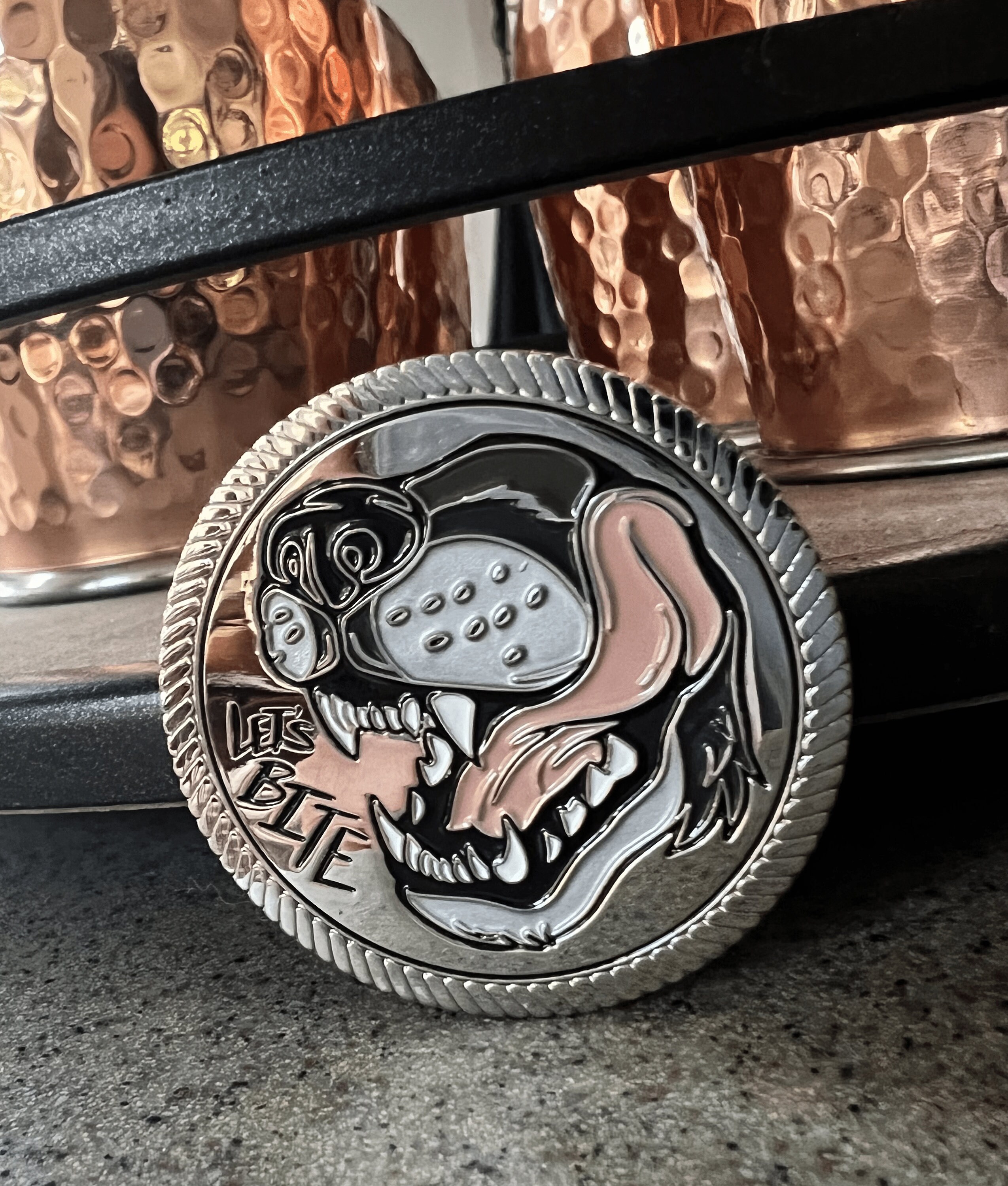 Maws and Tail Furry Challenge Coin - Etsy