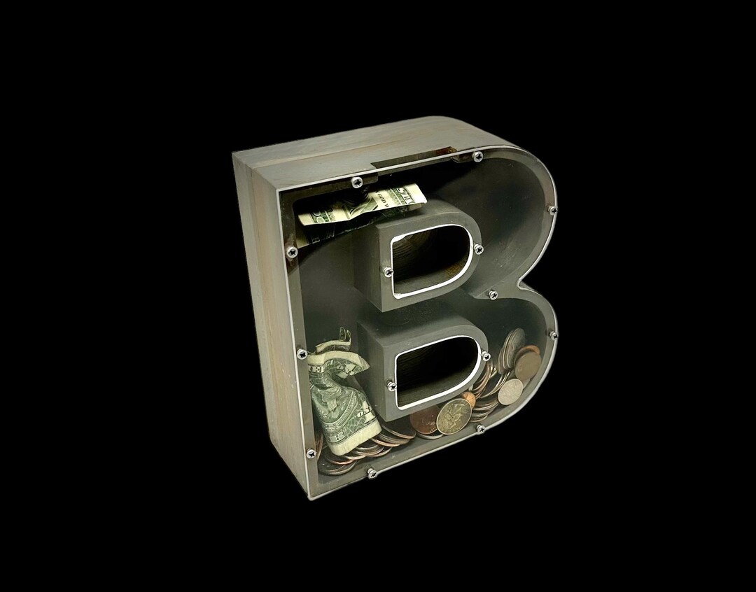 Alphabet Bank Letter B - Etsy