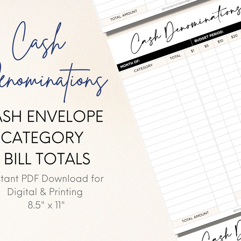 Cash Envelopes - Etsy