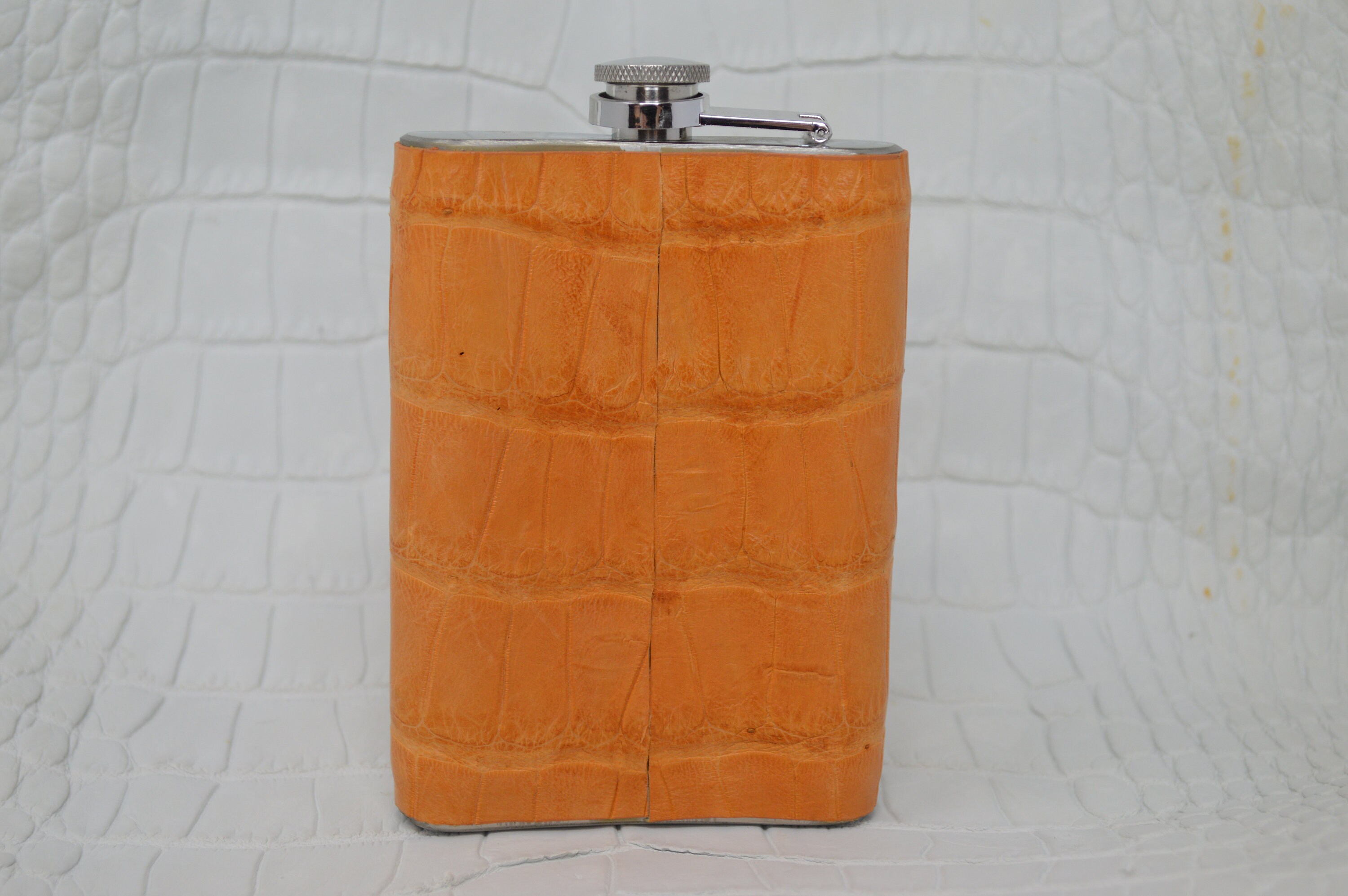 Genuine Wild Caught Alligator Leather Flask - Etsy
