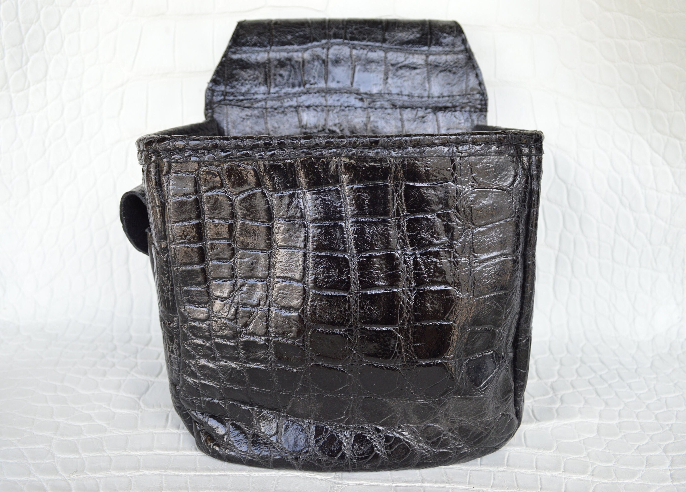 Genuine Wild Caught Alligator Leather Range Bag - Etsy