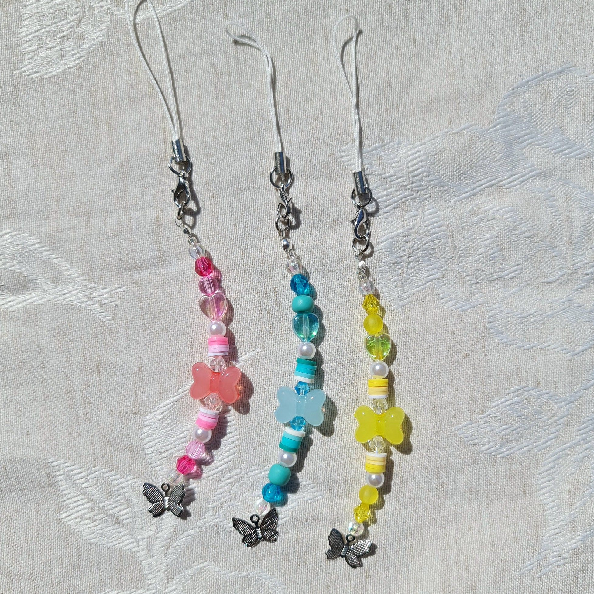 Hamilton the Schuyler Sisters Inspired Phone Charm Strap/keychain Set ...