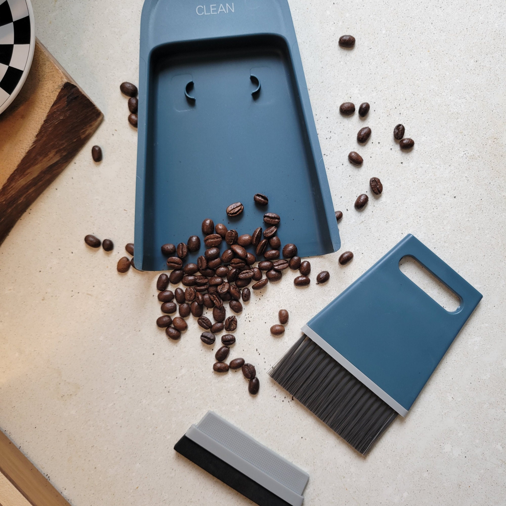 3-piece Aesthetic Nested Broom, Duster, and Dustpan Set for Cleaning ...