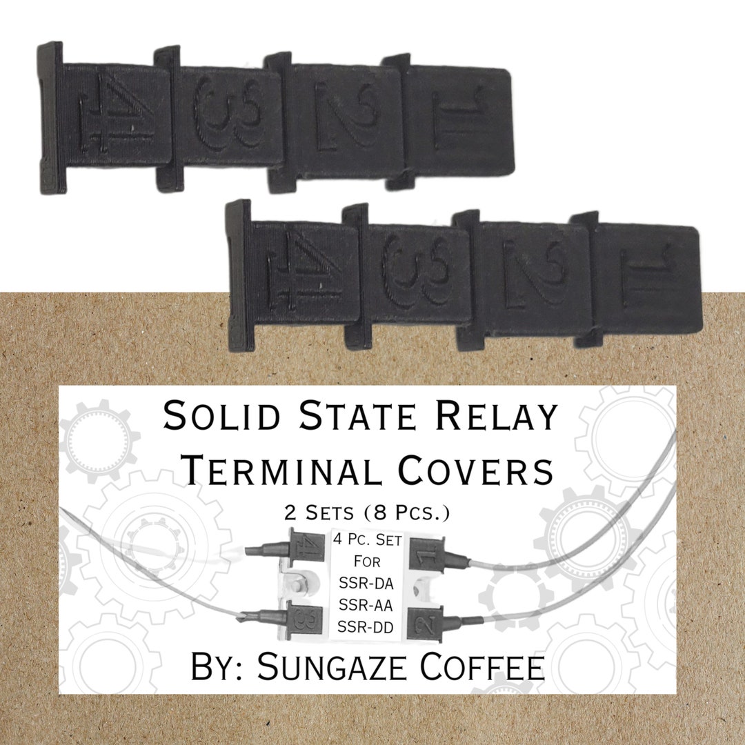Solid State Relay Terminal Safety Covers, Compatible With Ssr-da, Ssr ...