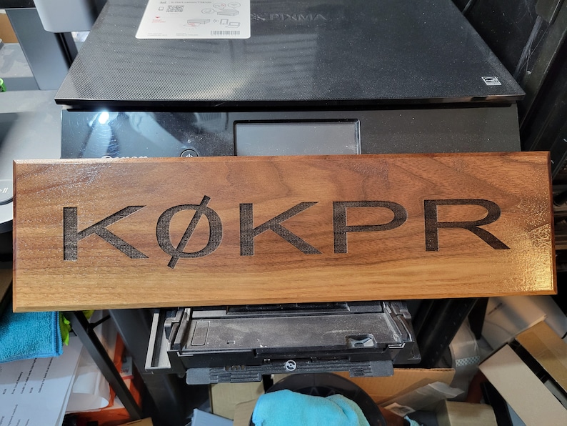 Walnut & Cherry Amateur Radio Call Sign Plaques - NOW Includes Free ...