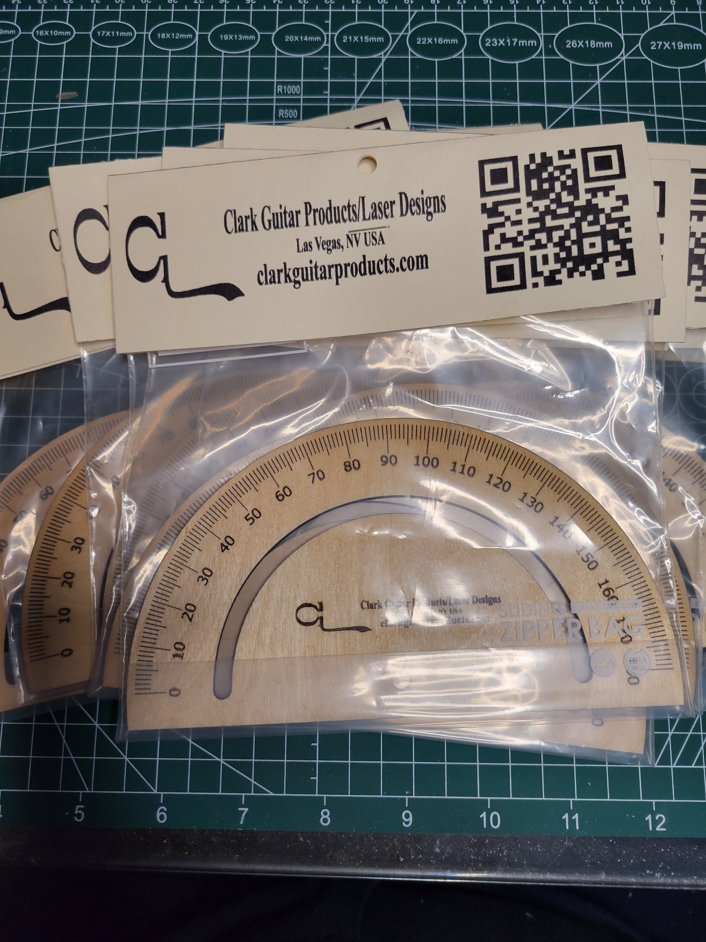 180 Degree Protractor With Hole and Slot-physical Item - Etsy