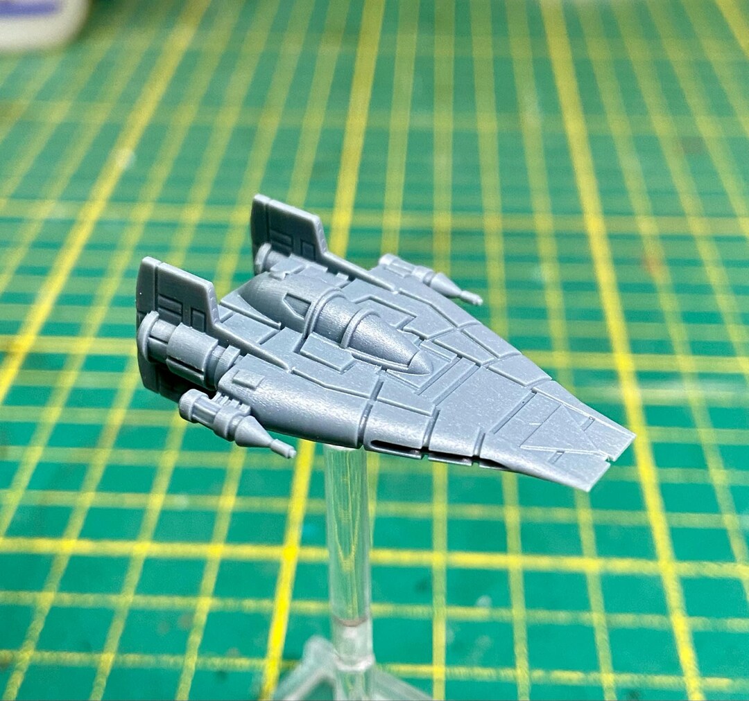 SW R-22 A-wing 1:270 by Onil Creations - Etsy