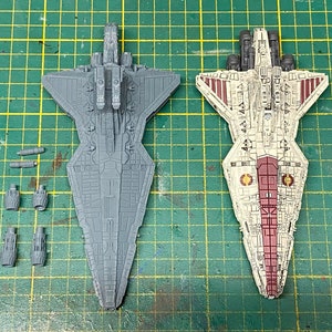 SW Armada Venator-class Star Destroyer (mel Miniatures) - Etsy