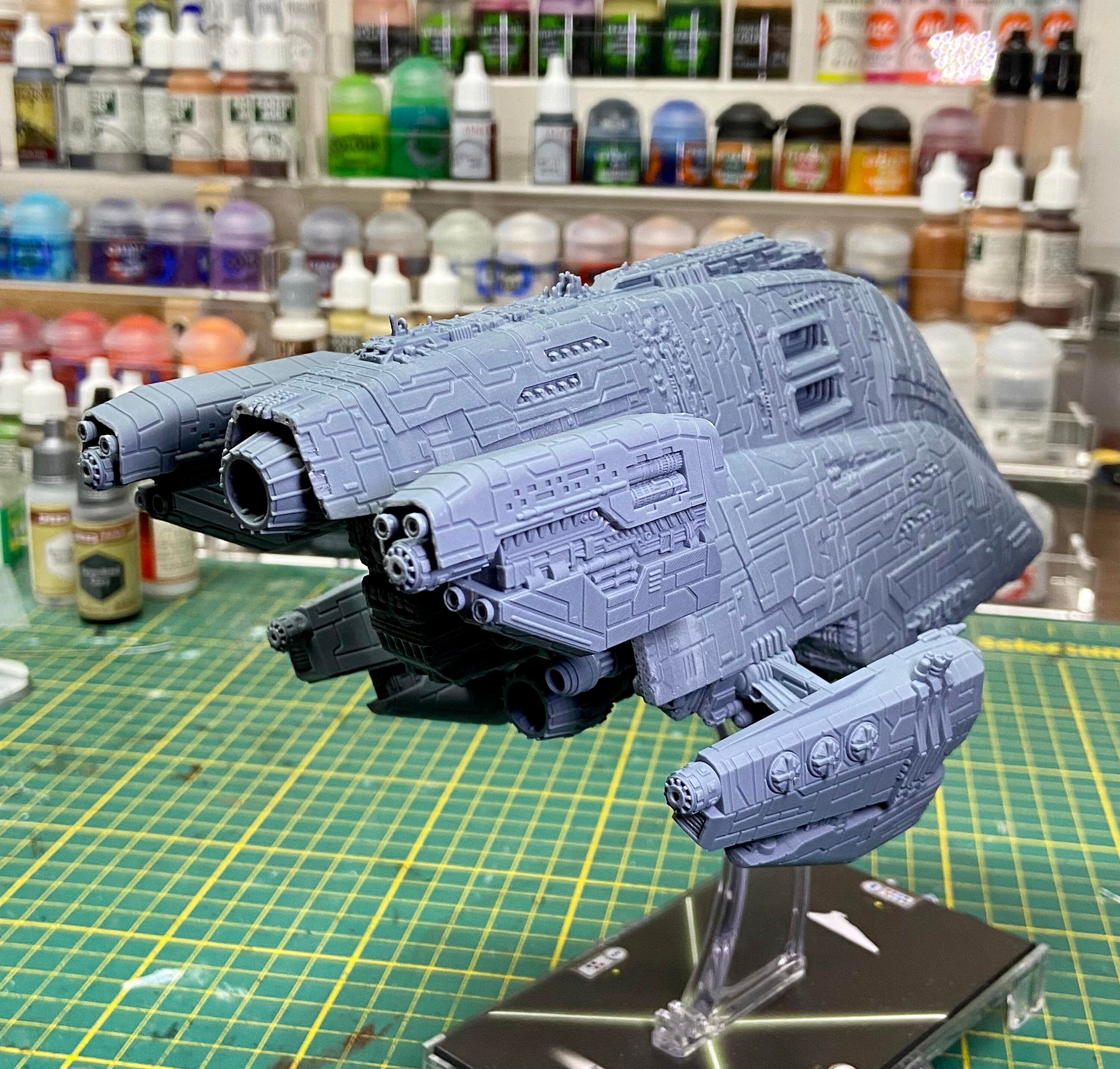 SW Armada Bulwark Mk.iii Battlecruiser (mel Miniatures) - Etsy