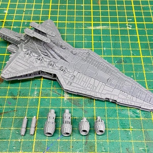 SW Armada Venator-class Star Destroyer (mel Miniatures) - Etsy