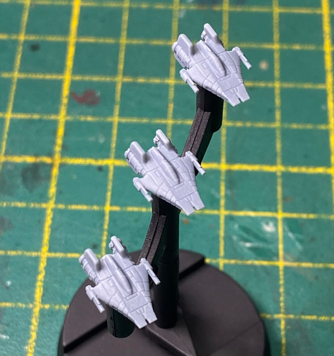 SW Armada A-wing Fighter Miniatures (x24) Mel Miniatures - Etsy