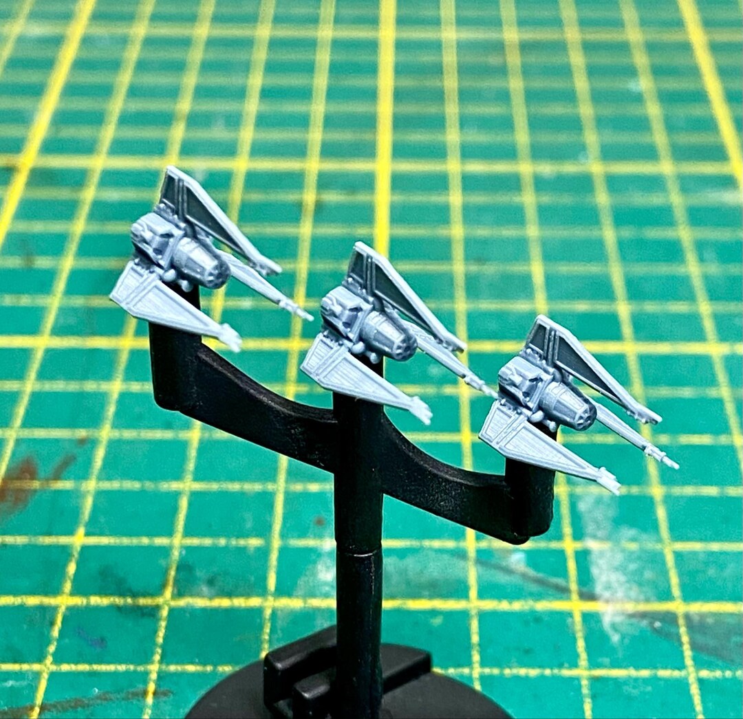 SW Armada TIE Phantom (12 Fighter Miniatures) Mel Miniatures - Etsy