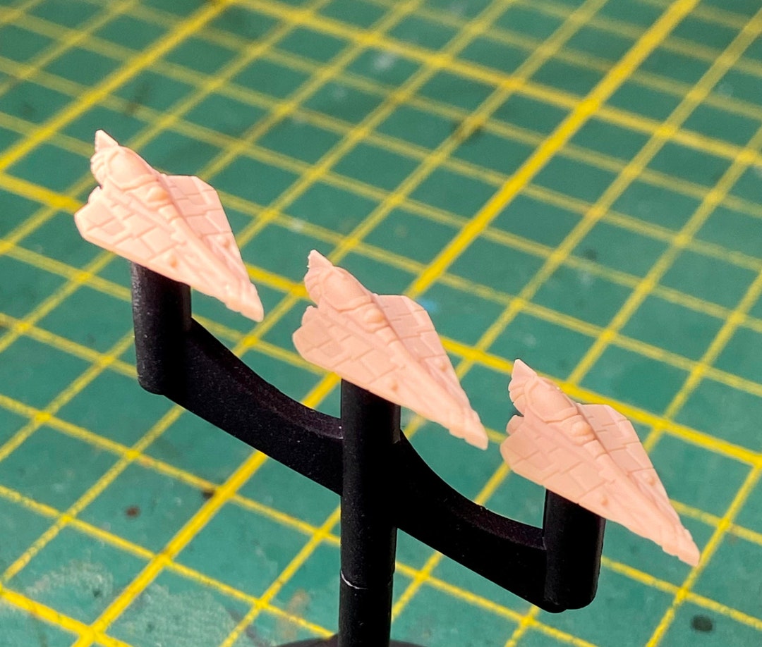 SW Armada Delta-7b Fighters (12 Fighter Miniatures) - Etsy