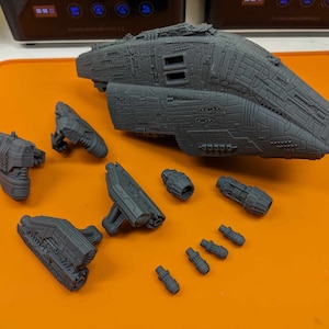 SW Armada Bulwark Mk.iii Battlecruiser (mel Miniatures) - Etsy