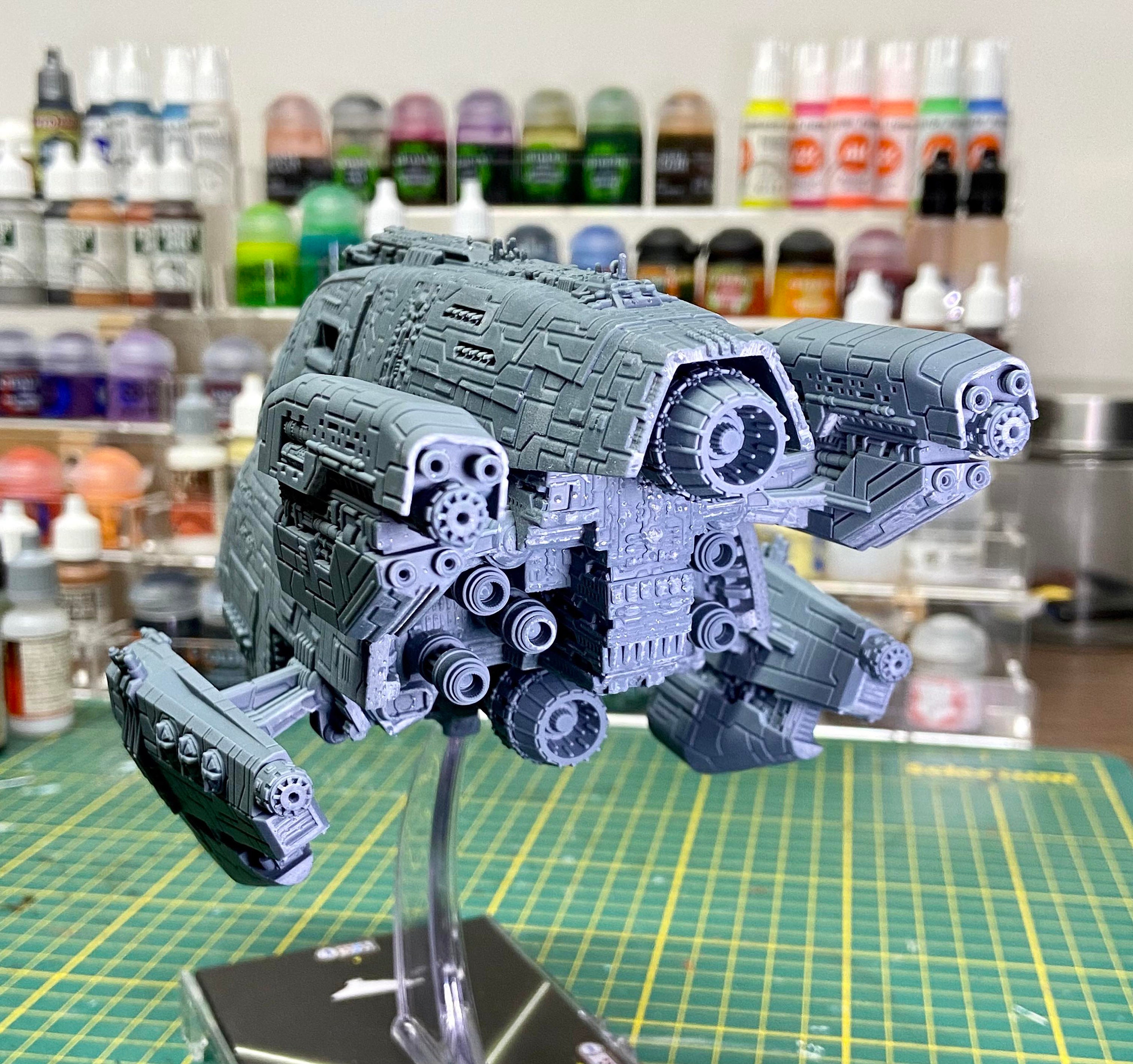 SW Armada Bulwark Mk.iii Battlecruiser (mel Miniatures) - Etsy