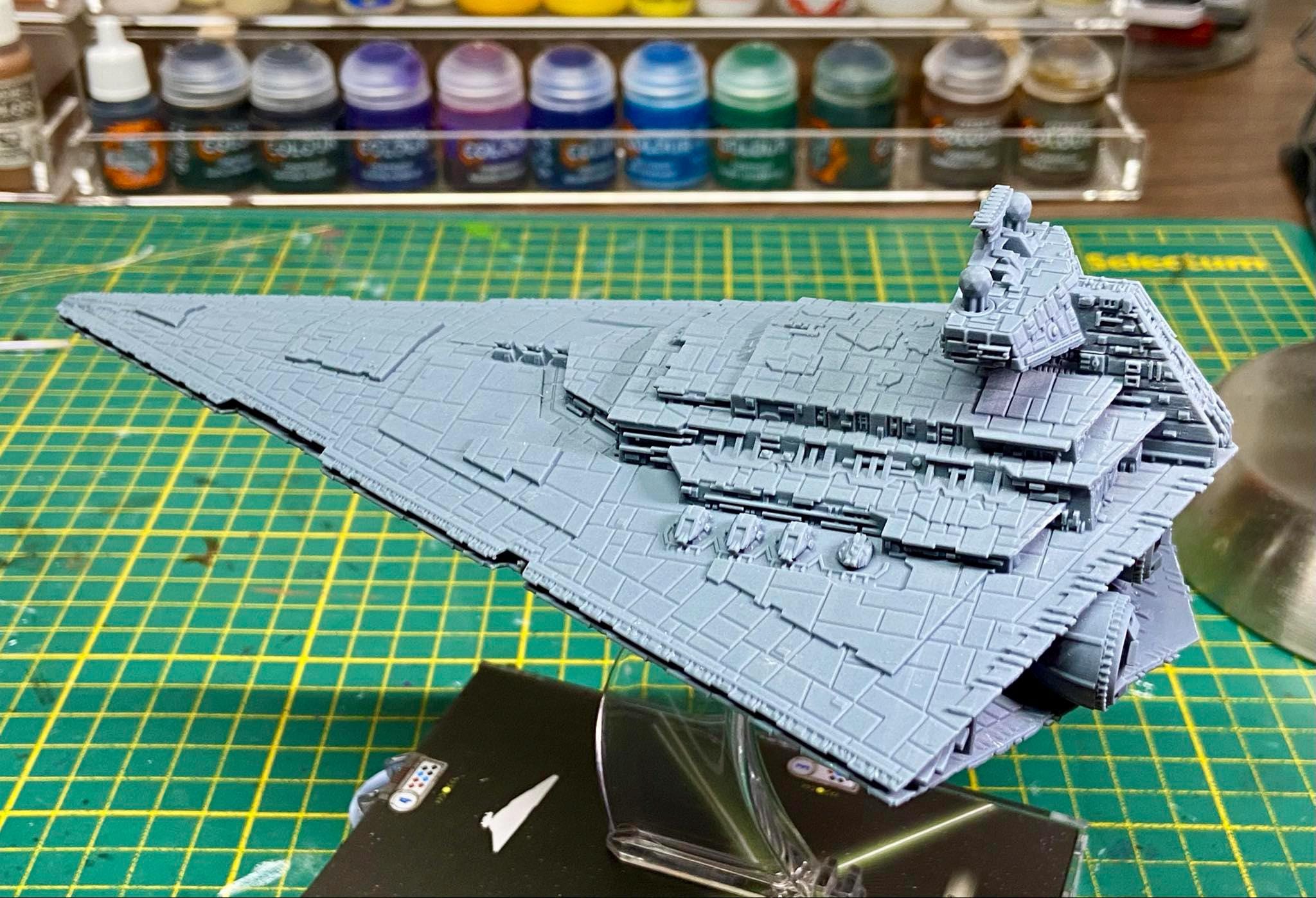 SW Armada Imperial I-class Star Destroyer (mel Miniatures) - Etsy