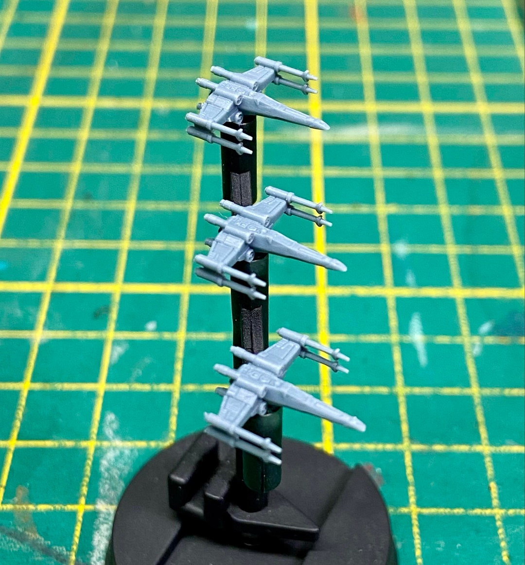 SW Armada X-wing Fighter Closed S-foils (24 Fighter Miniatures) - Etsy