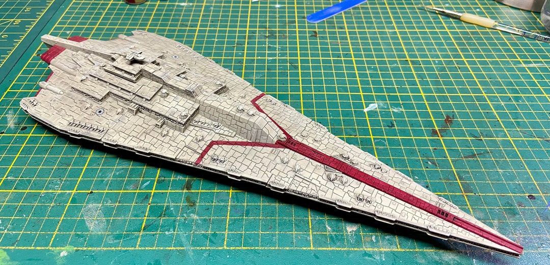 SW Armada Mandator II Battleship 1 Miniature - Etsy