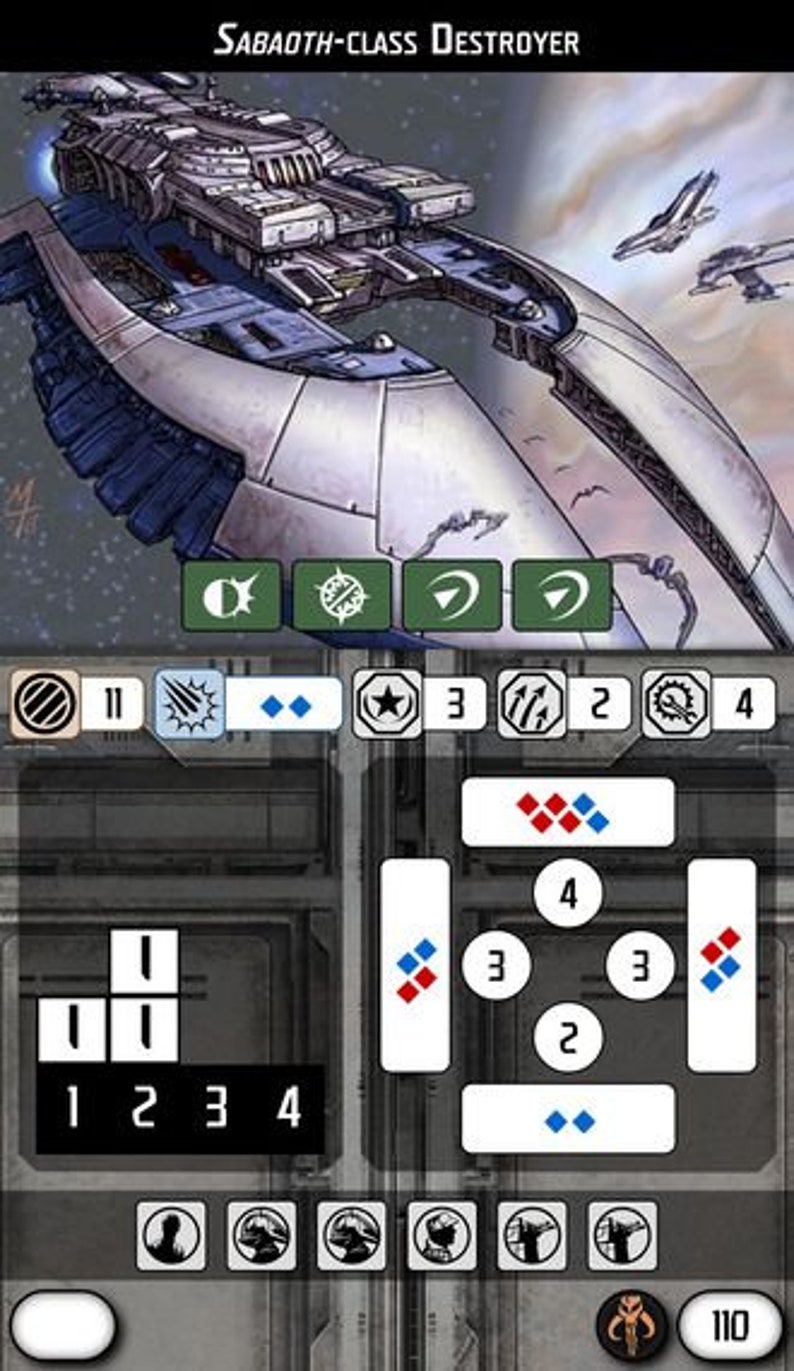 SW Aramada CIS Sabaoth Destroyer Miniature (1 Miniature) - Etsy