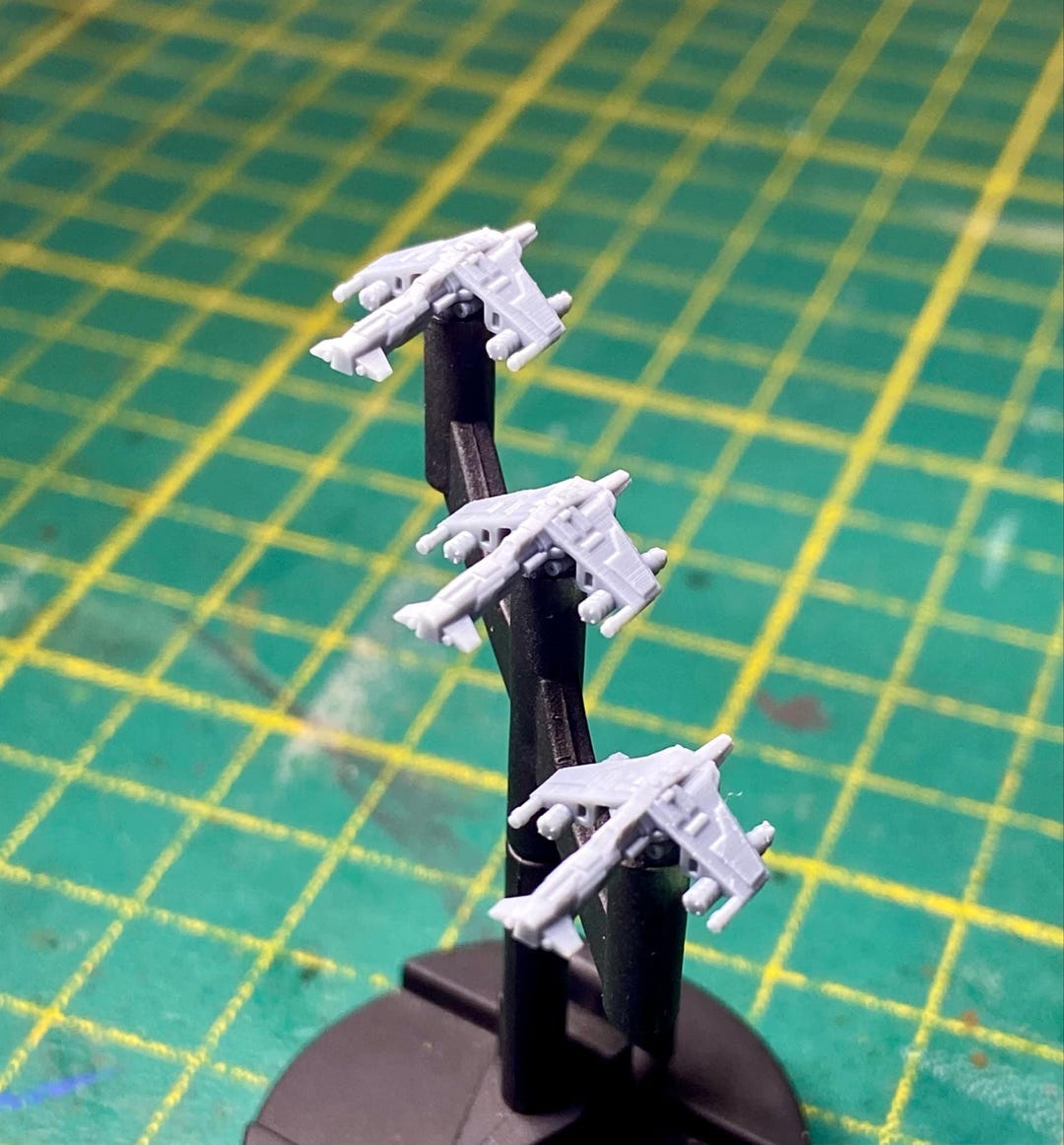 SW Armada Vaksai Starfighters (24 Fighter Miniatures) Mel Miniatures - Etsy