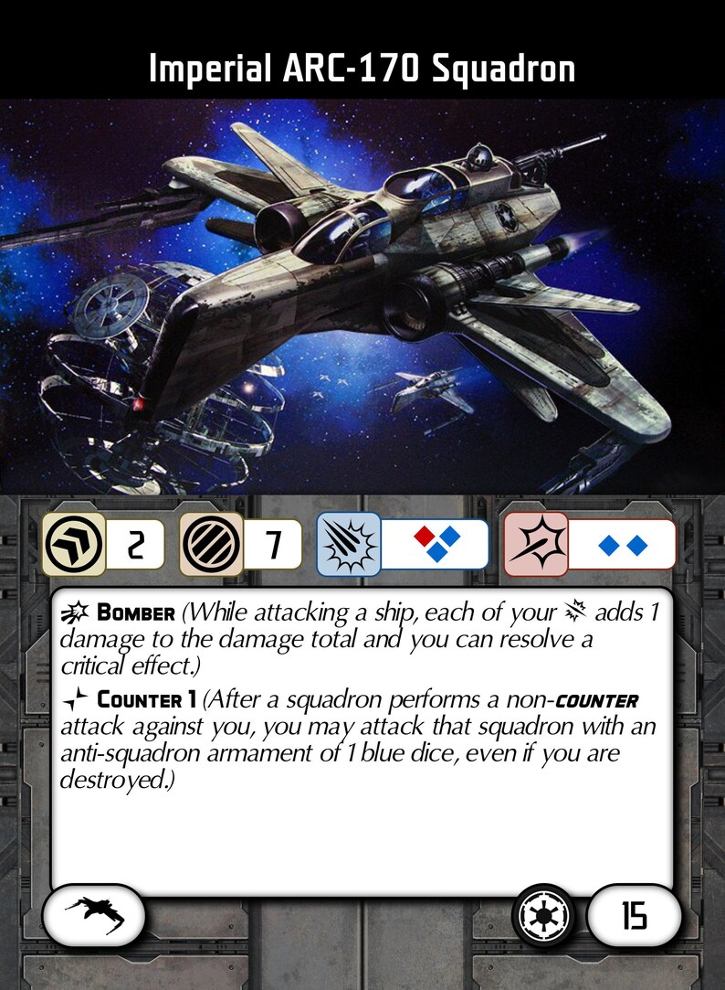 SW Armada ARC-170 Fighters 12 Fighter Miniatures - Etsy