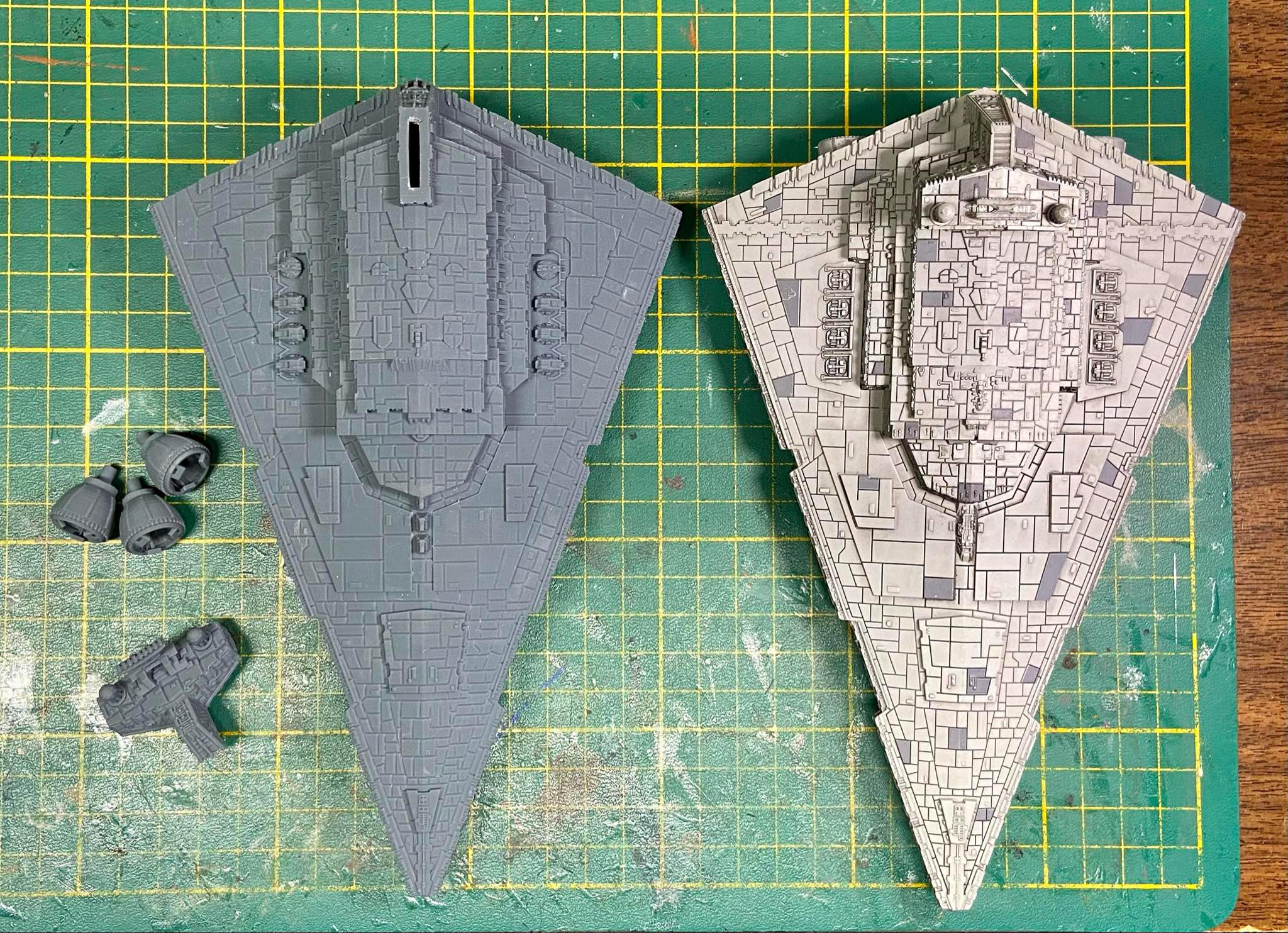 SW Armada Imperial I-class Star Destroyer (mel Miniatures) - Etsy