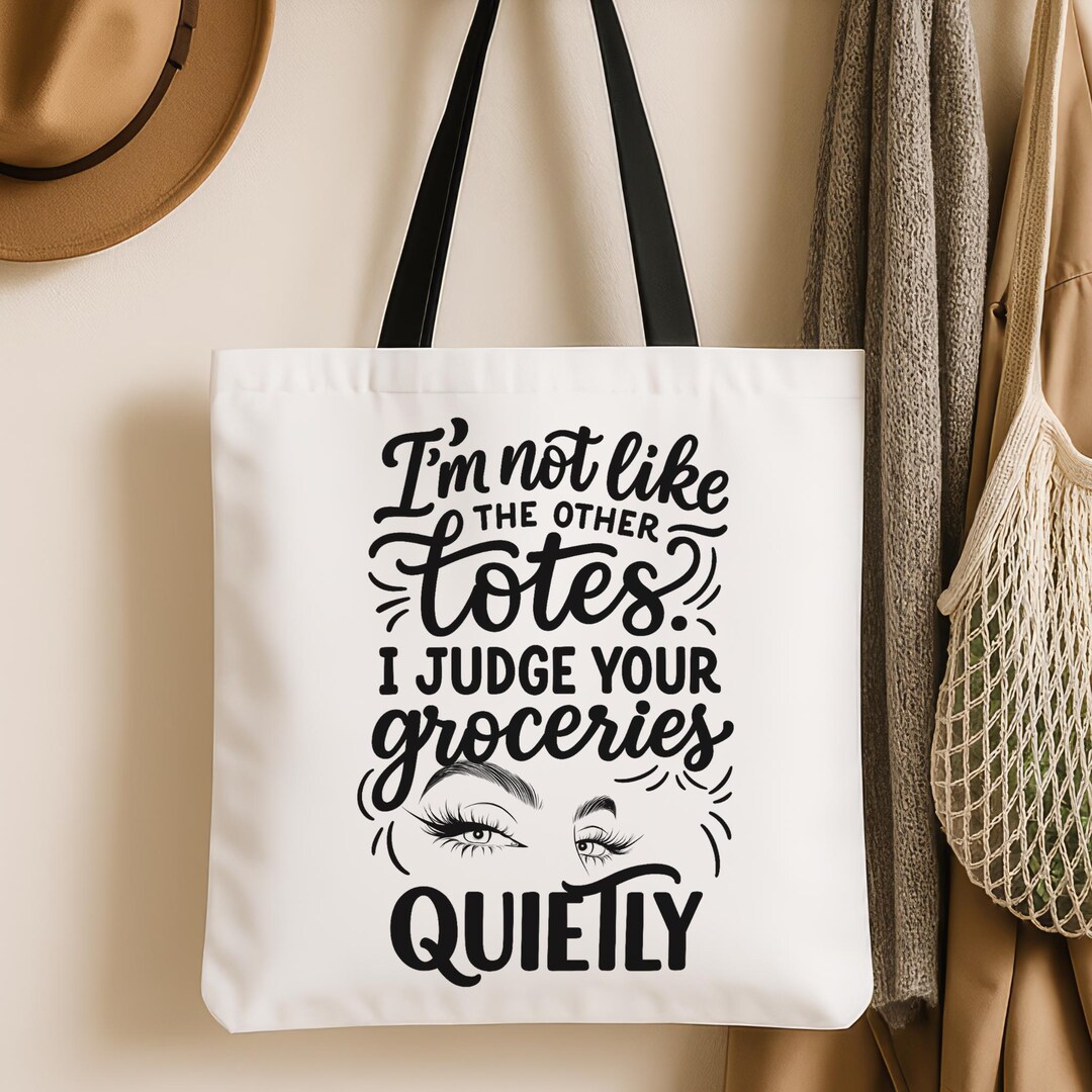 Sarcastic Everyday Shopper Bag, Funny Tote, Introvert Humor Gift ...