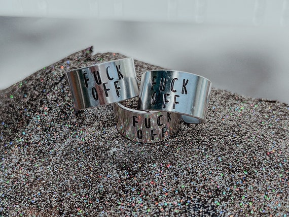 F off Rings - Etsy