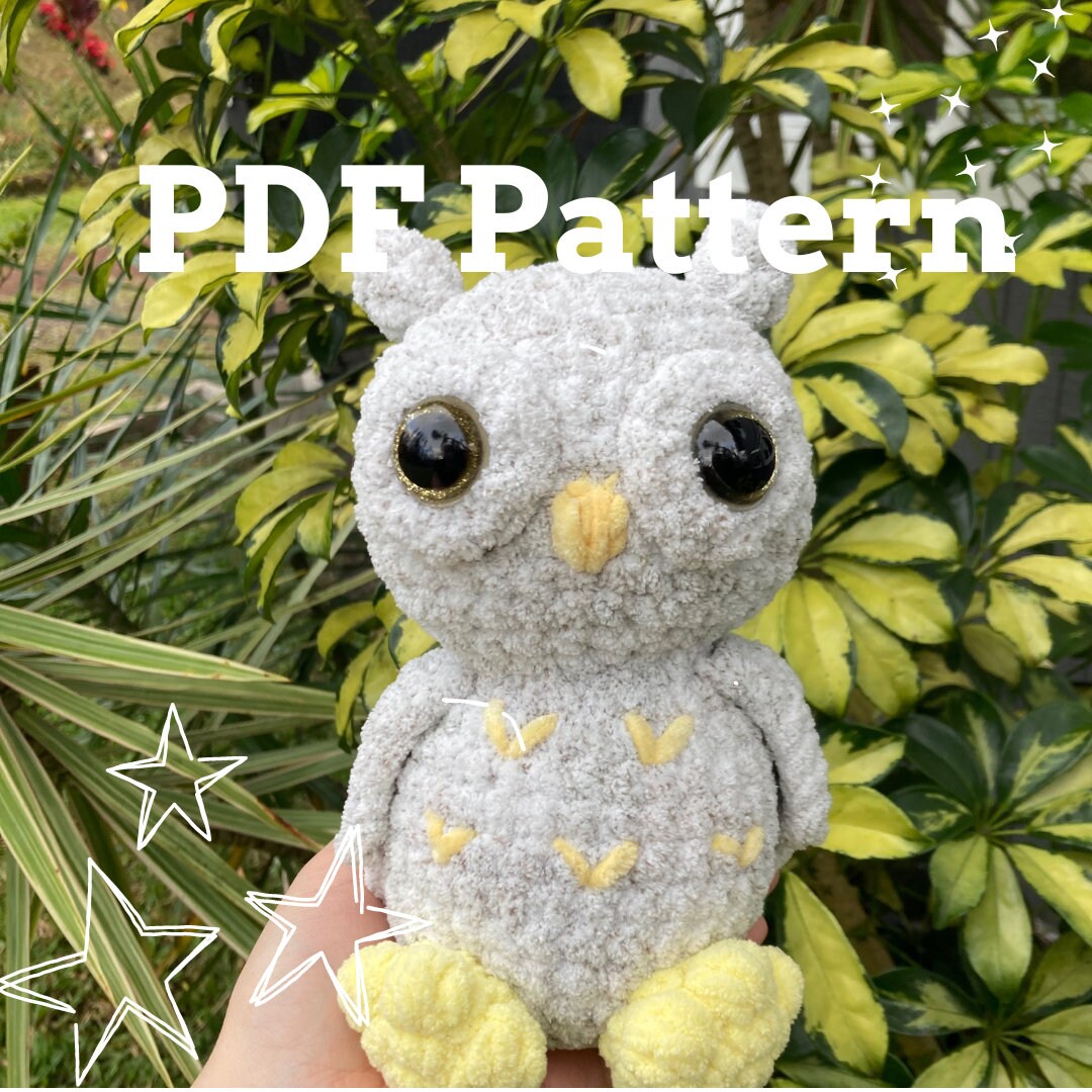 Oakley the Owl PDF Pattern - Etsy