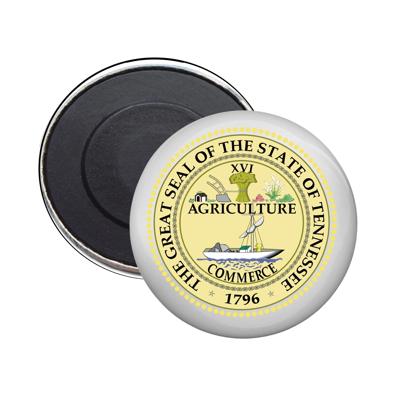 Tennessee Seal Magnet, Magnets, Worldwide Souvenirs, Seal Magnet, USA ...