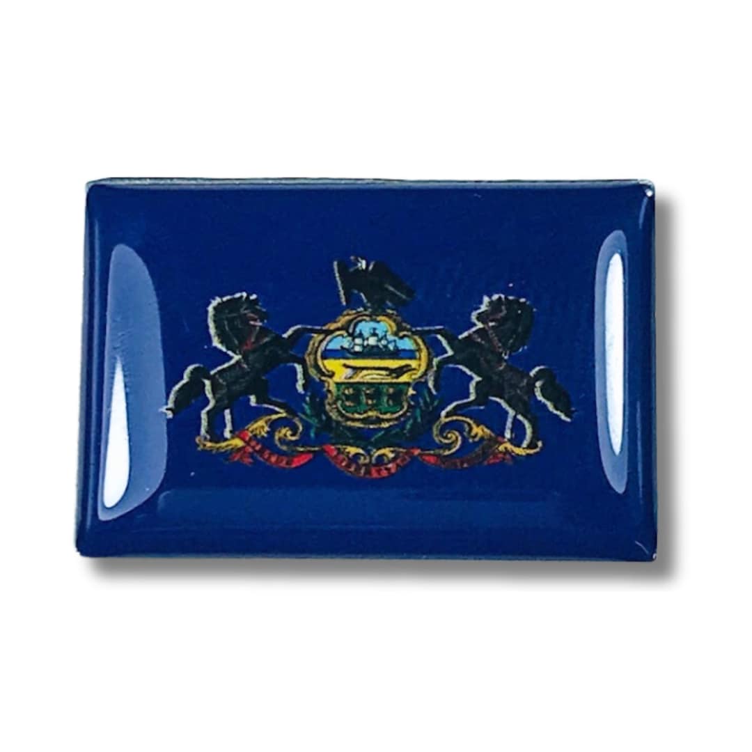 Pennsylvania Pin, State Flag, Worldwide Souvenirs, Patriotic Americans ...