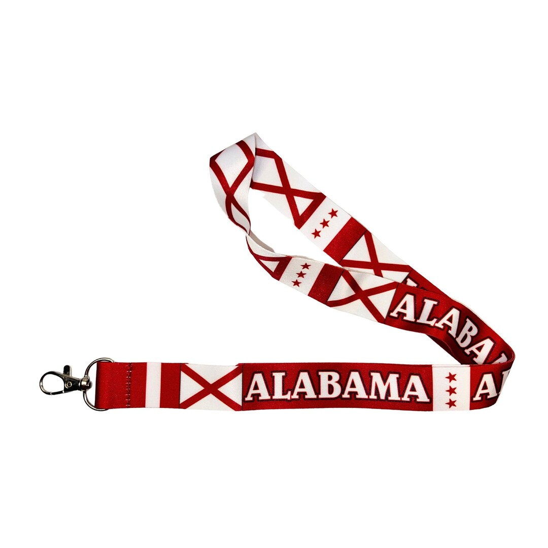 Lanyard - State Flag Alabama - USA - L063 - Etsy