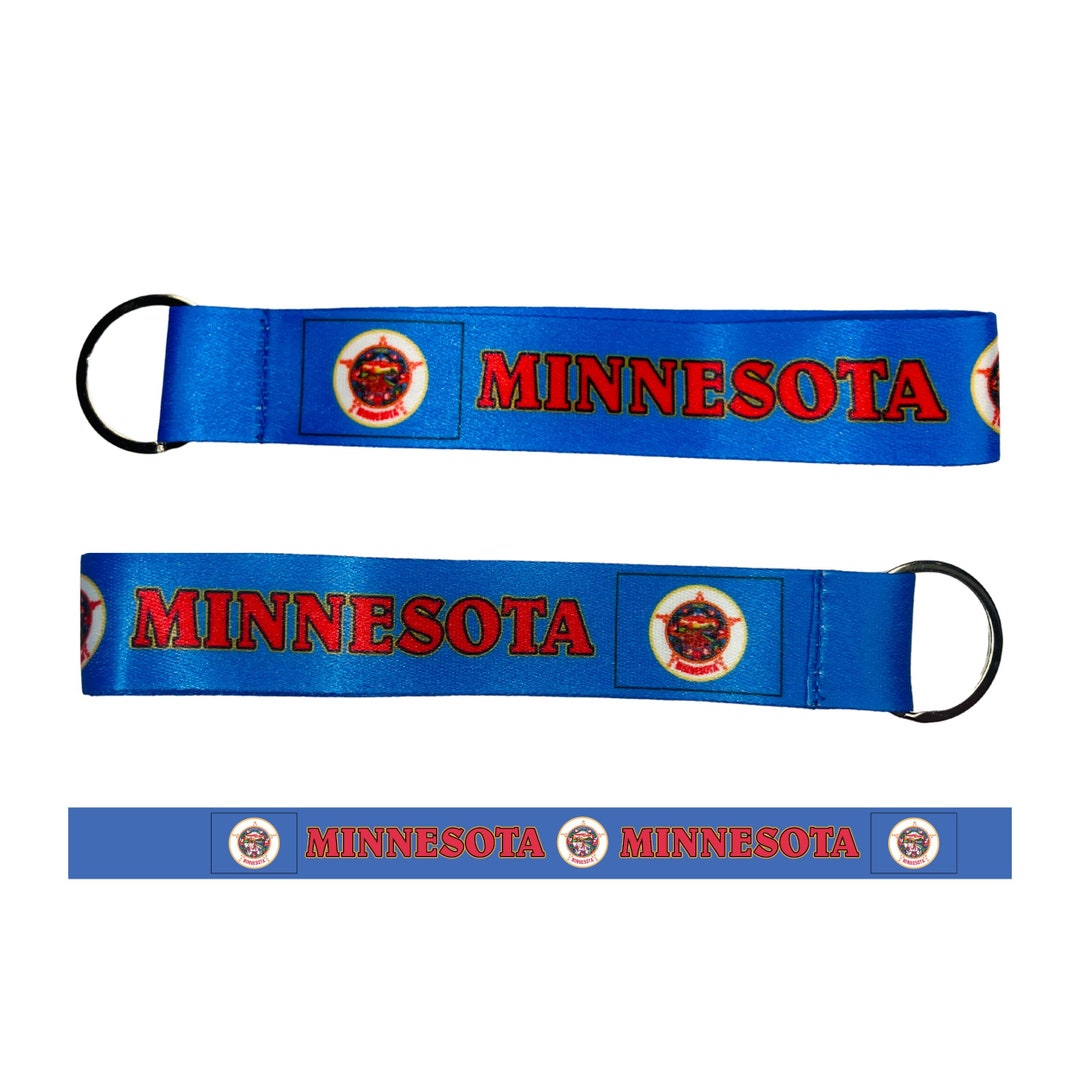 Minnesota Keychain Flag, Minnesota Short Keychain, Worldwide Souvenirs ...