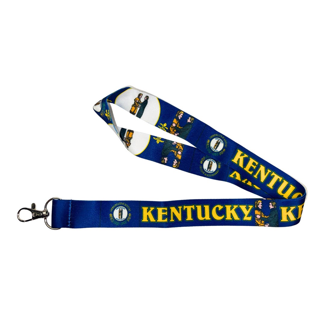 Lanyard - State Flag Kentucky - USA - L076 - Etsy
