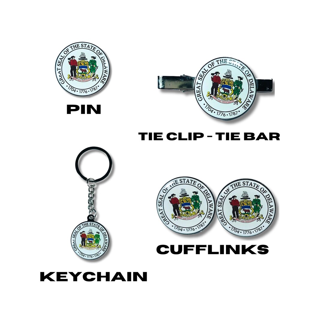Delaware Seal, Enamel Pin, Seal Keychain, Adorable Collections State ...