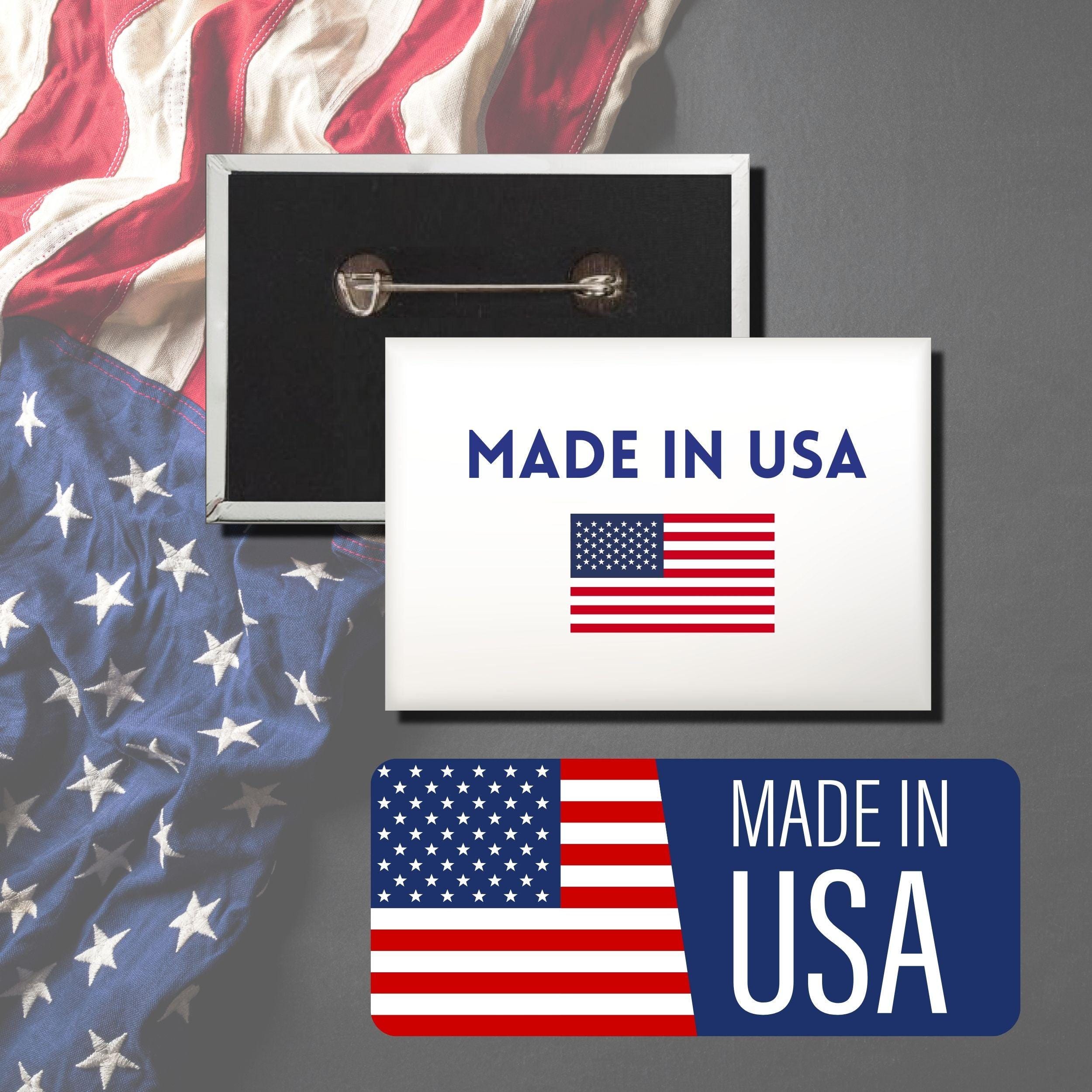 Horizontal Button - State Flag Pennsylvania - USA - Etsy