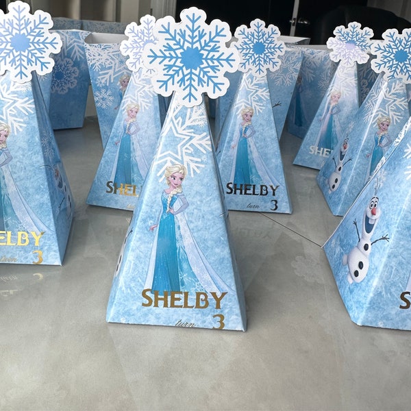 Frozen Favor Boxes - Etsy