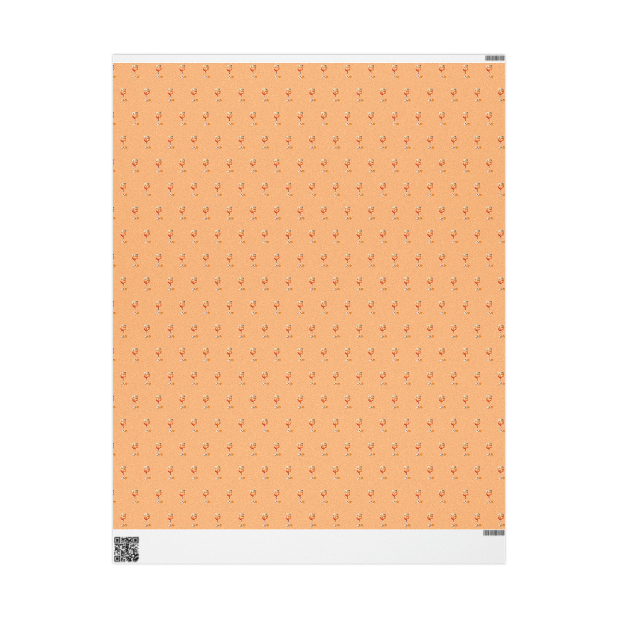 Orange Spritz Design Wrapping Papers - Etsy