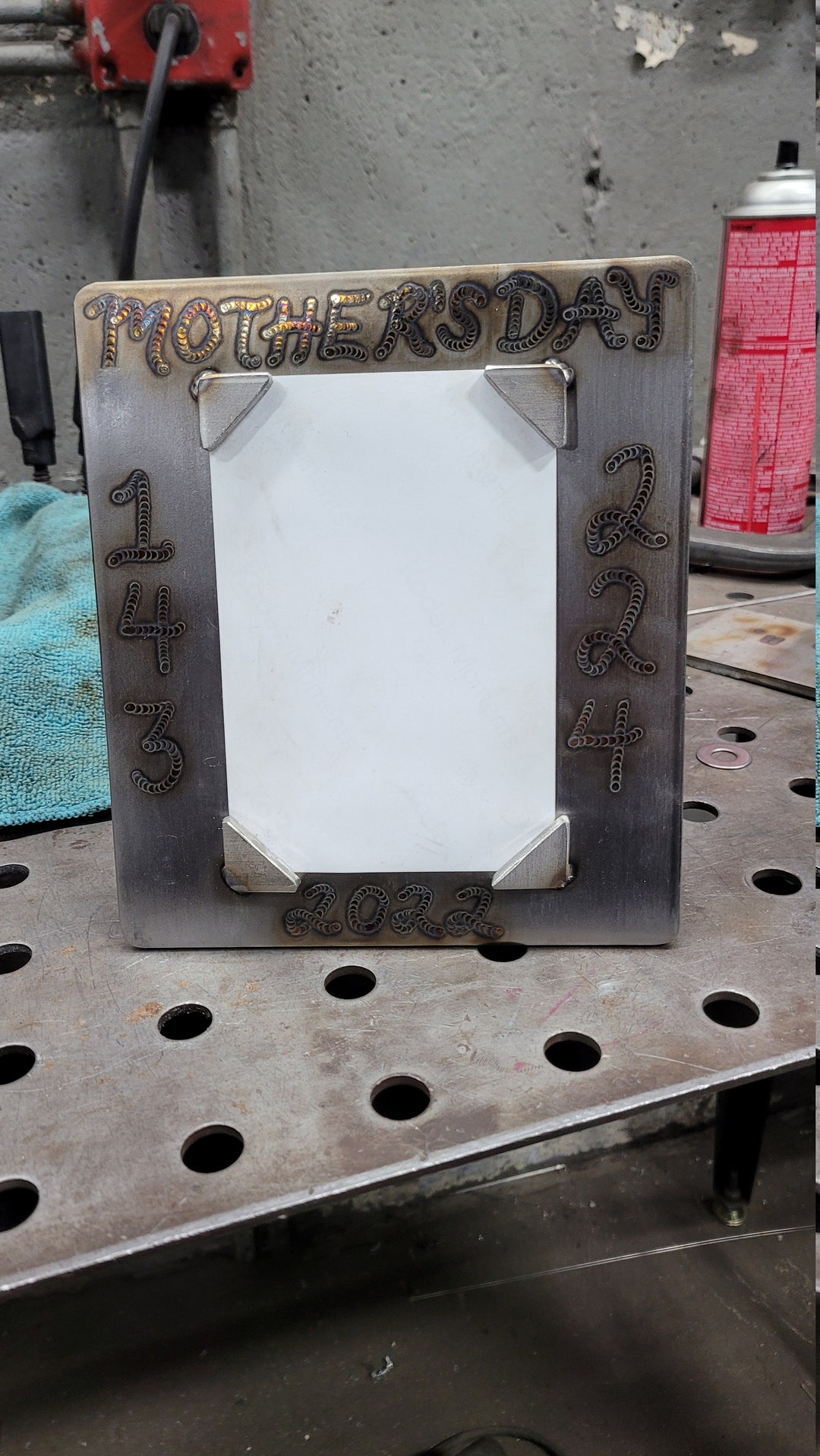 Welded Script Picture Frame - Etsy