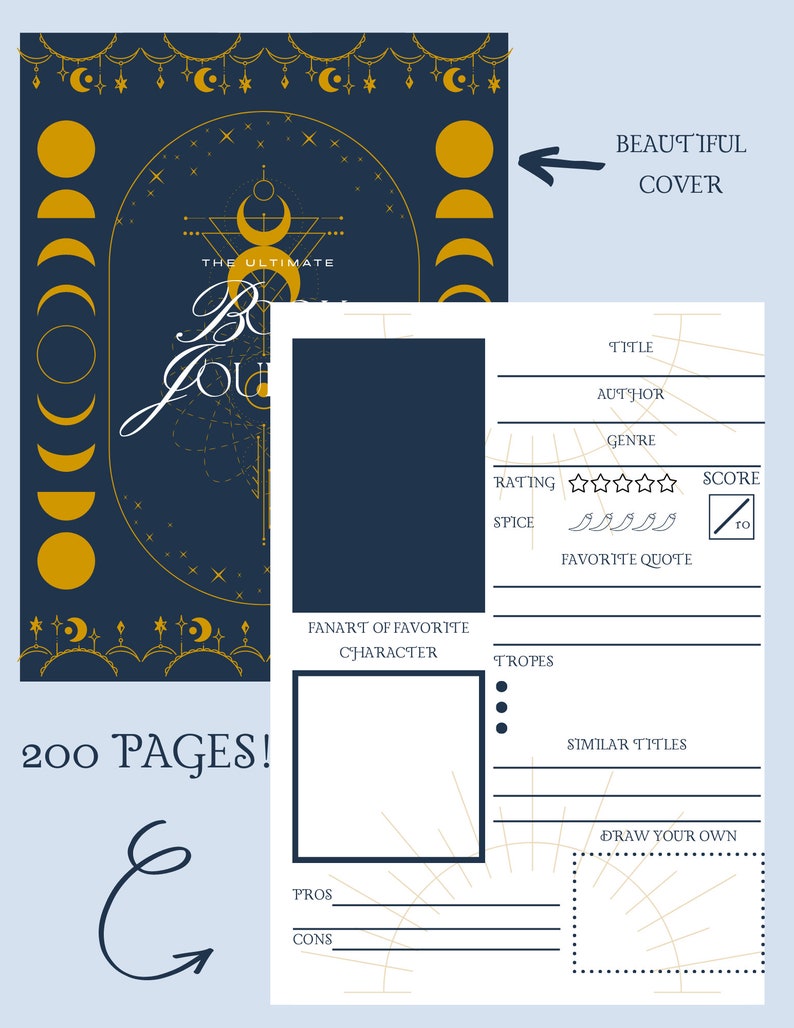 The ULTIMATE Booktok Journal: Book Review Journal for Your Bookish ...