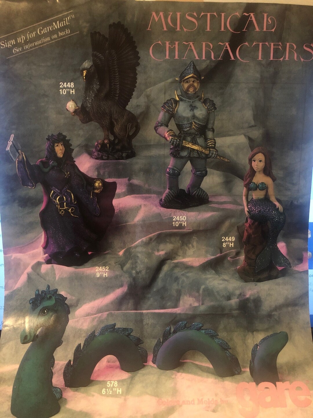 Gare Mystical Creatures Tech Sheet - Etsy