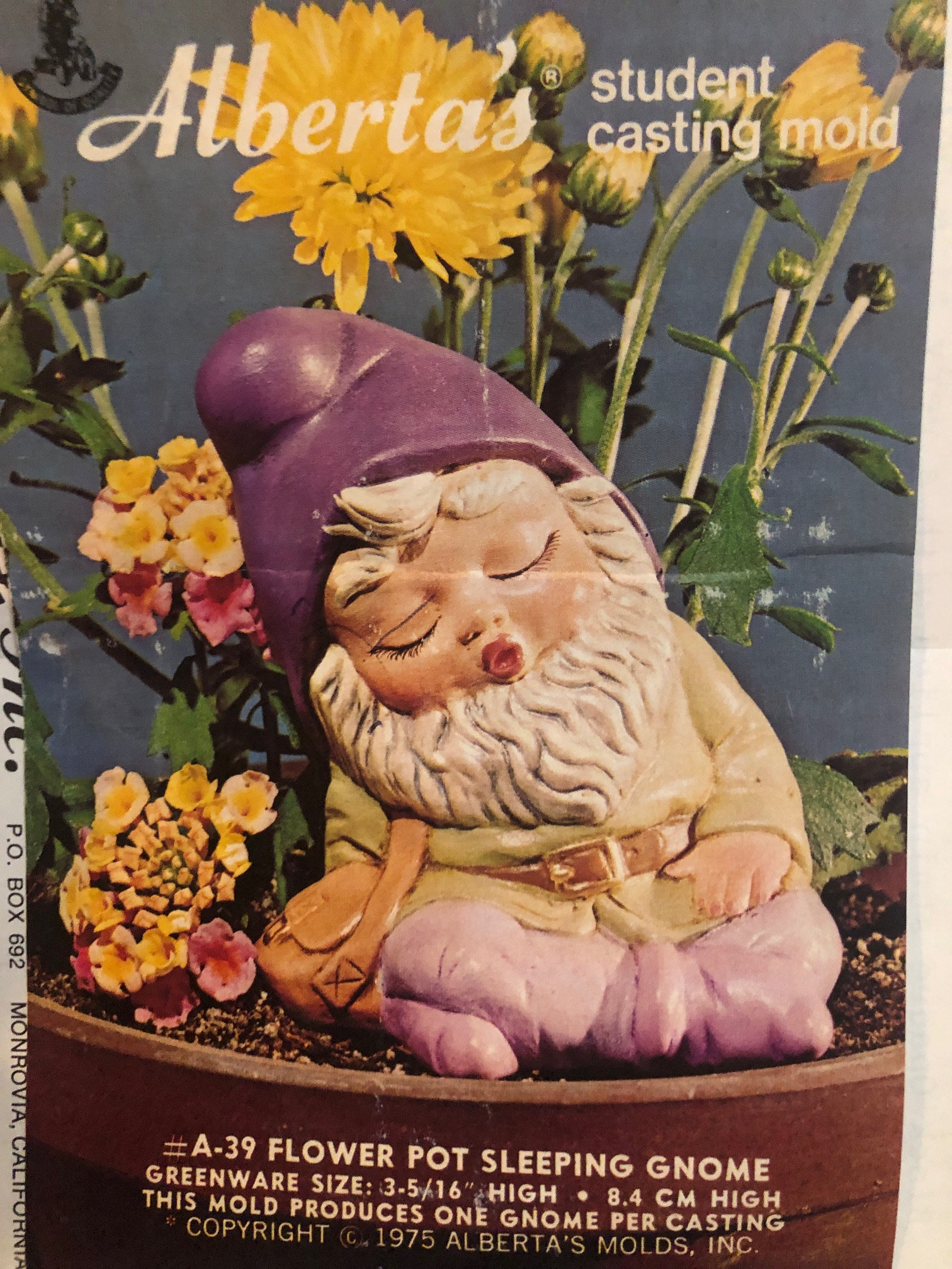 Alberta Gnome Ceramic Painting Tech Sheet - Etsy