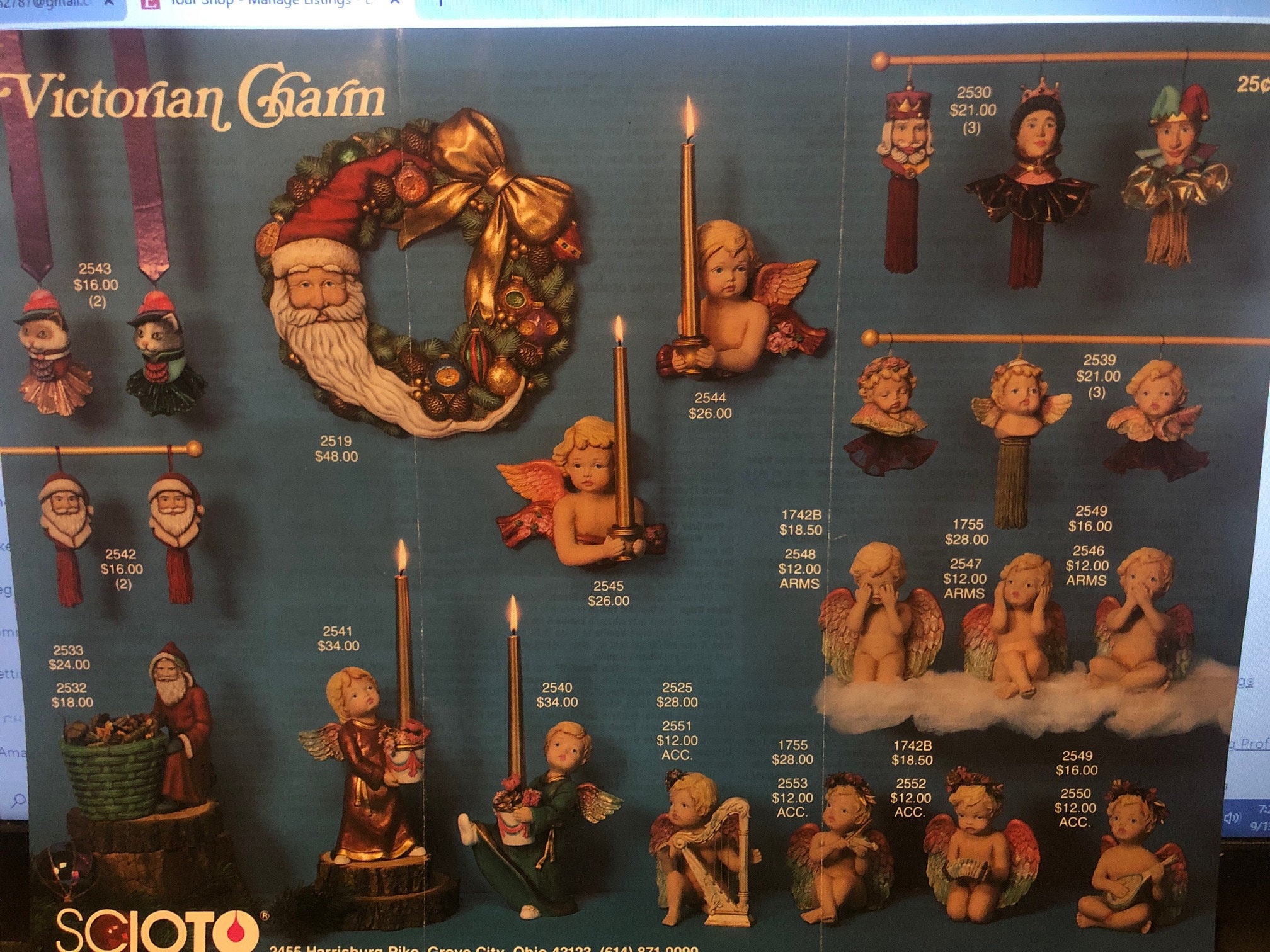 Scioto Victorian Charm Ceramic Painting Tech Sheet - Etsy