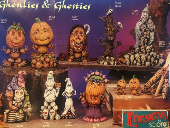 Scioto / TL Designs Ghoulies and Ghosts Tech Sheet - Etsy