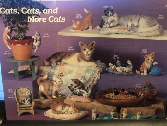 Scioto Ceramic Cats Painting Tech Sheet - Etsy